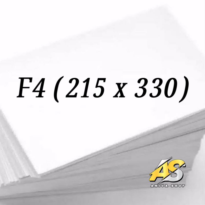 Jual Kertas HVS 75 gsm 100 Lembar // A5 / A4 / F4 | Shopee Indonesia