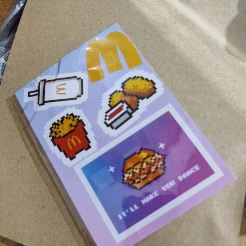 Jual Stiker McD x new jeans OFFICIAL!! | Shopee Indonesia