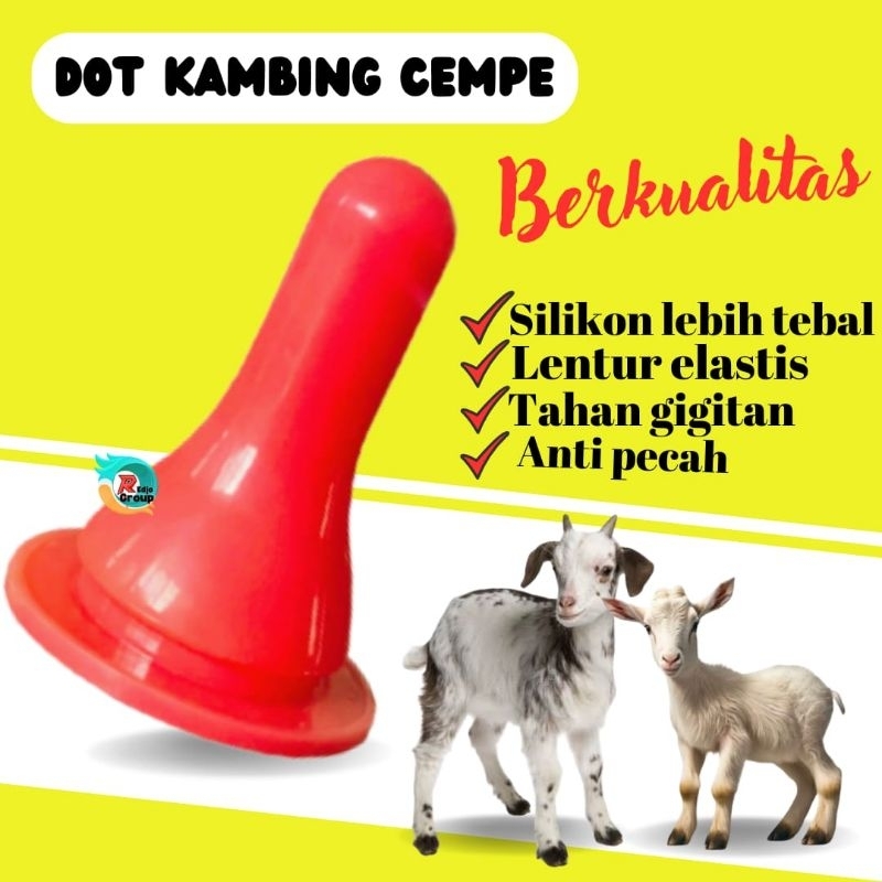 Jual dot botol cempe anak kambing 500ml lebih tebal dan ulet | Shopee ...