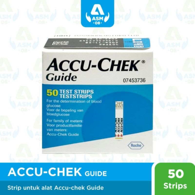 Jual ACCU CHEK GUIDE STRIP 50 PCS ( Tanpa Dus ) | Shopee Indonesia