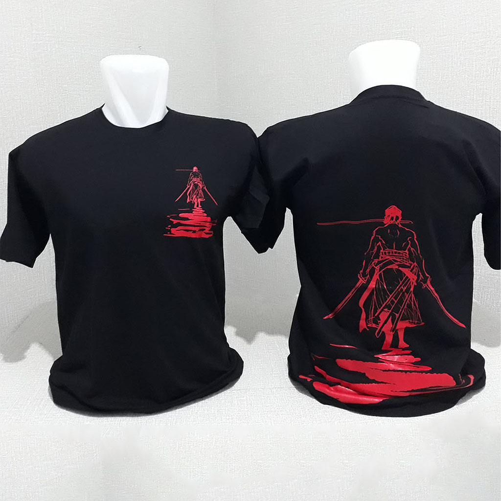 Jual Baju Kaos Distro T-Shirt Samurai Bahan Katun (Warna Hitam ...