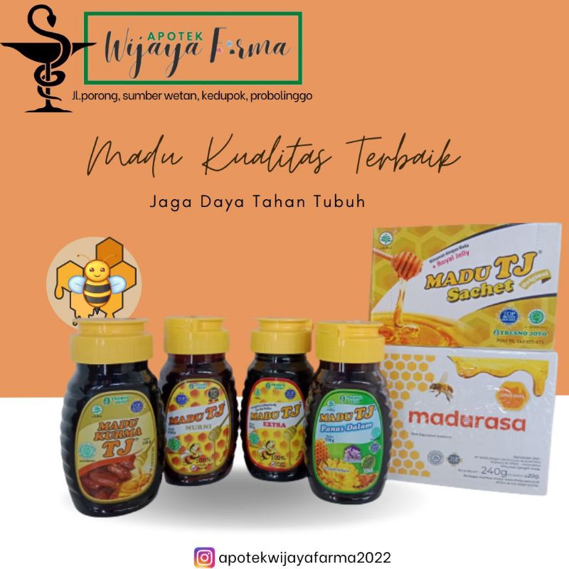 Jual Madu rasa 20gr isi 12sachet | madu tj sachet 20gr isi 12 sachet ...