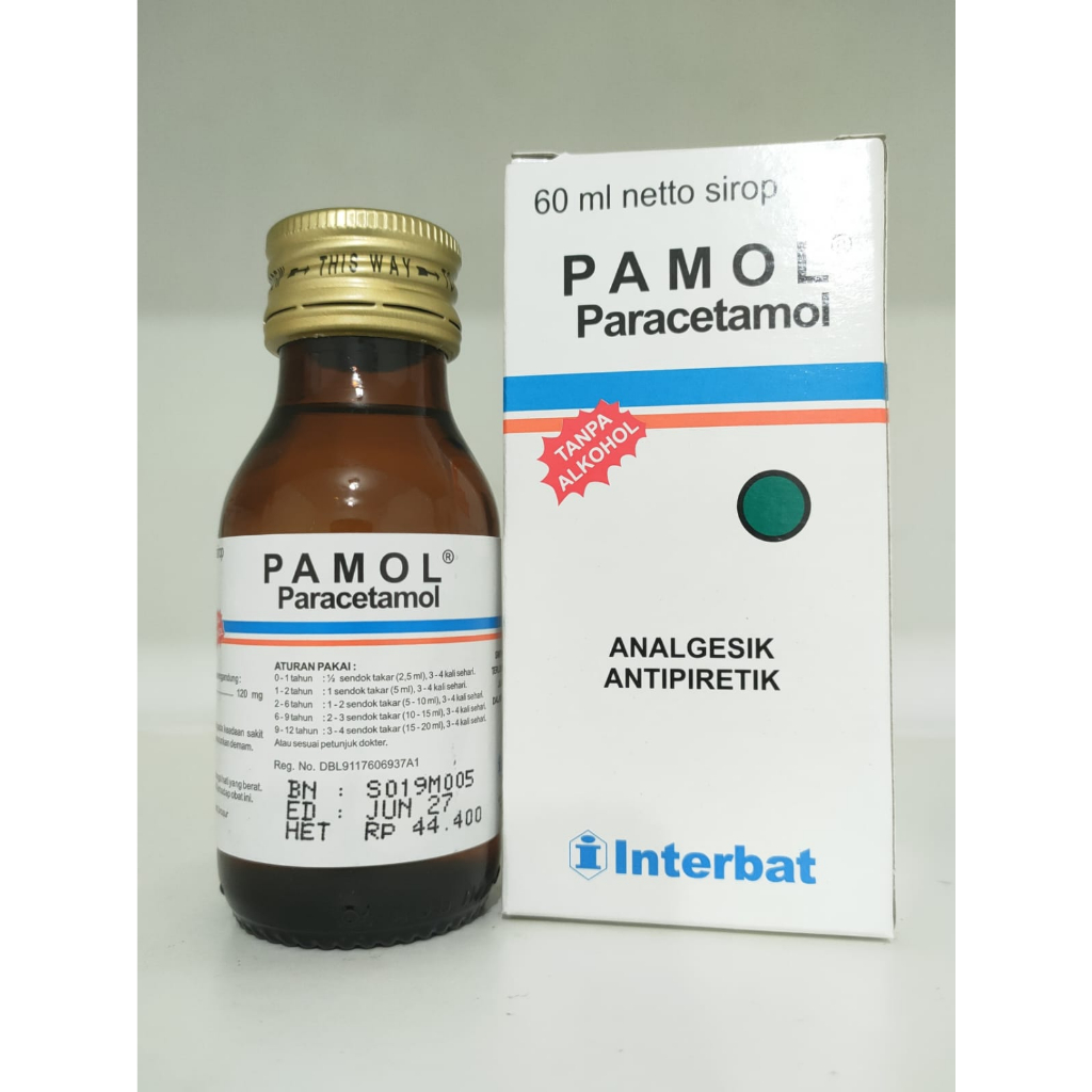 Jual Pamol - Syrup (60 ml) | Shopee Indonesia