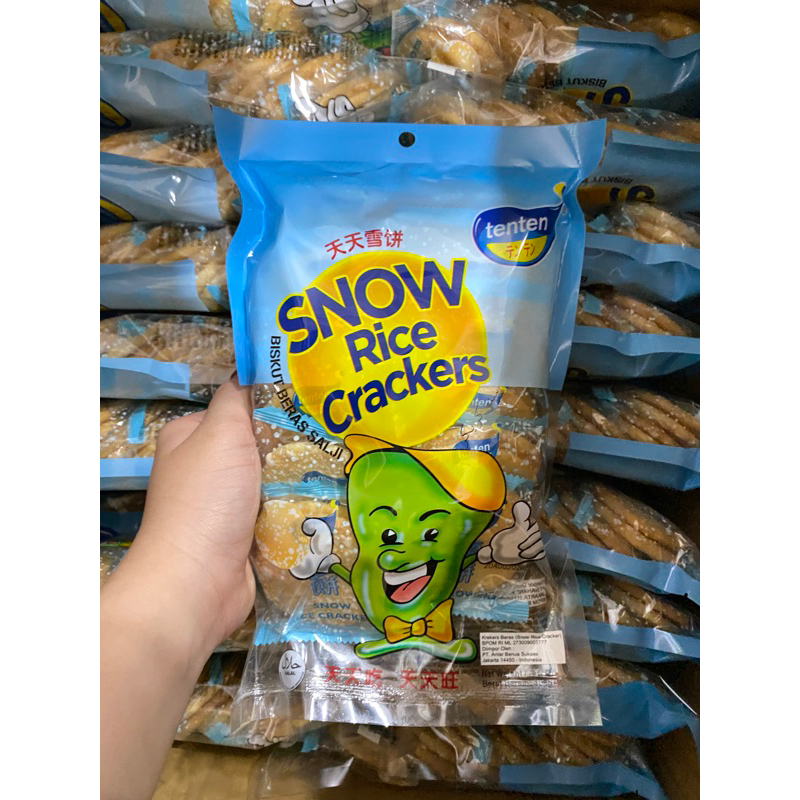 Jual SNOW RICE CRACKER/BISKUIT BERAS MANIS 108gr | Shopee Indonesia