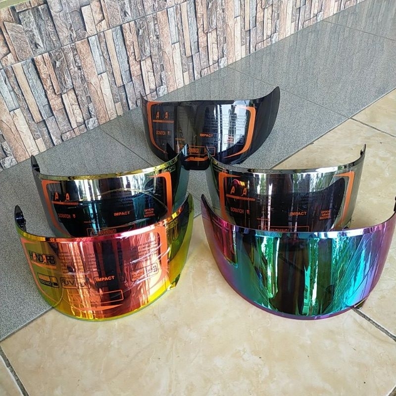 Jual Kaca helm Flat Visor NHK GP 1000 NHK RX9 GM race Pro Race NHK GP ...