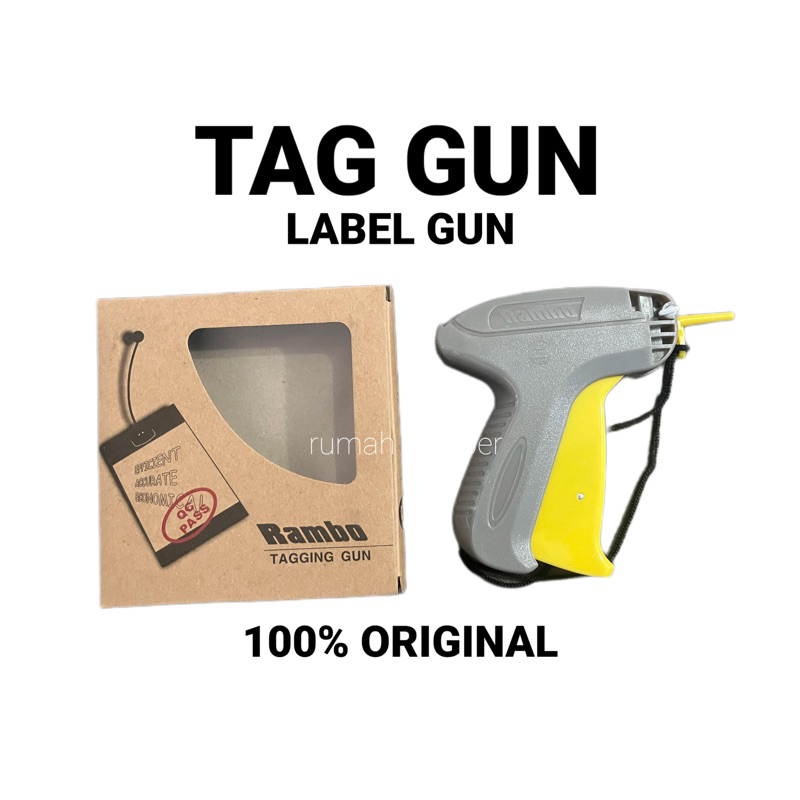 Jual Paket tag gun Rambo dan Arrow tag pin / paket top pin arrow puth ...