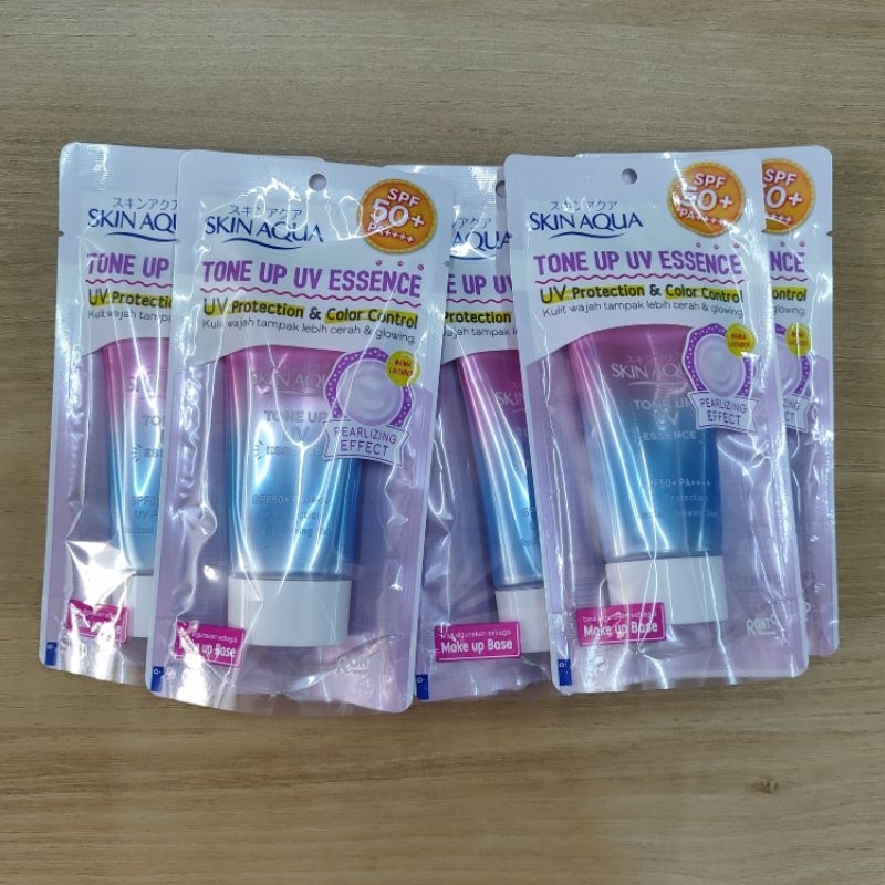 Jual Skin Aqua TONE UP UNGU Essence LAVENDER 40g SPF 50 PA++++ 40gr 40 ...