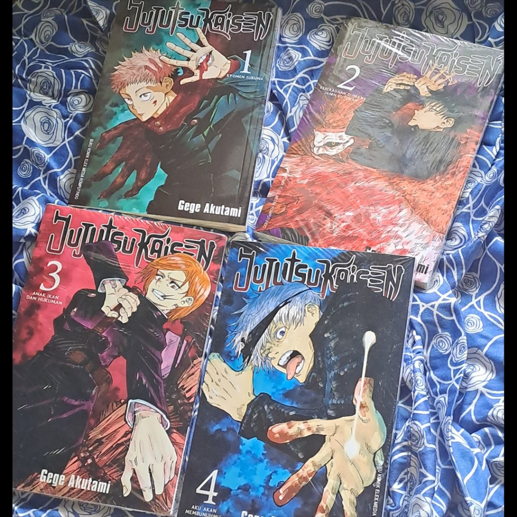 Jual KOMIK MANGA JUJUTSU KAISEN BAHASA INDONESIA VOLUME 1 , 2 , 3 , 4 | Shopee Indonesia