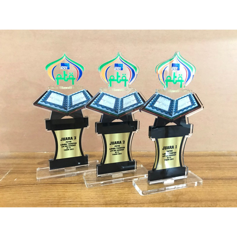 Jual Piala MTQ Plakat Al Quran Piala Lomba Islami Piala Anak | Shopee ...