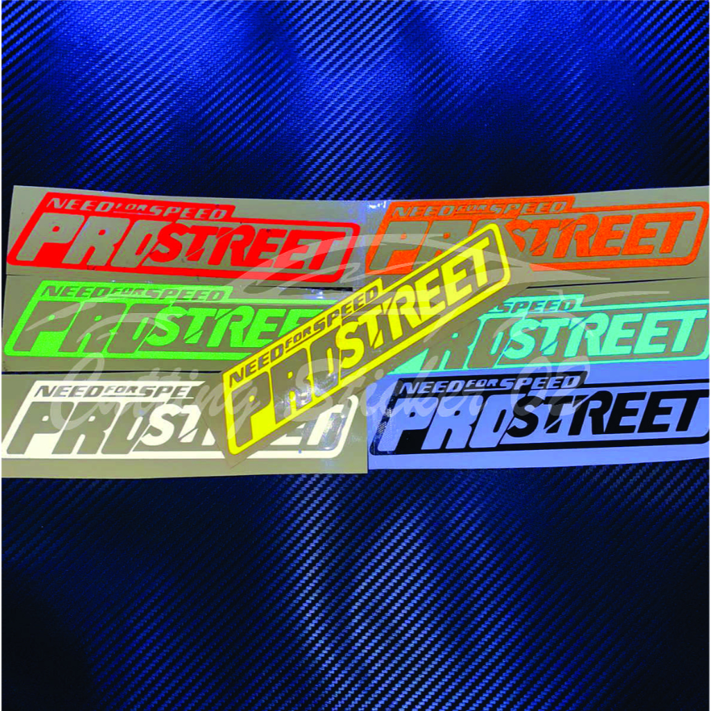 Jual Termurah Sticker Prostreet Cutting sticker need foor speed 30 cm x ...