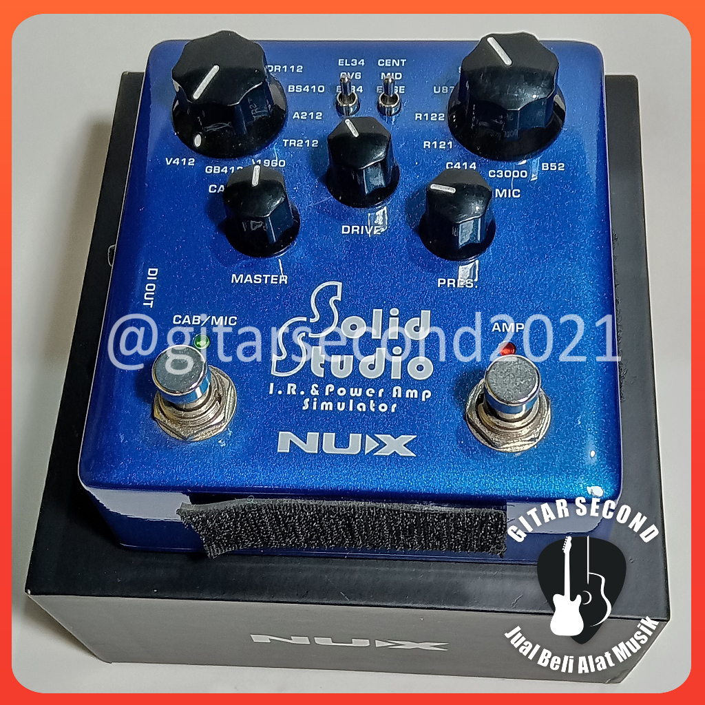 Jual Nux Solid Studio IR & Power Amp Simulator effect Pedal NSS5 | Shopee Indonesia