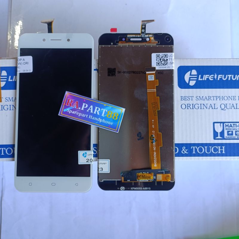 Jual LCD Oppo A71 Original Fullset Touchscreen Life future Best Seller ...