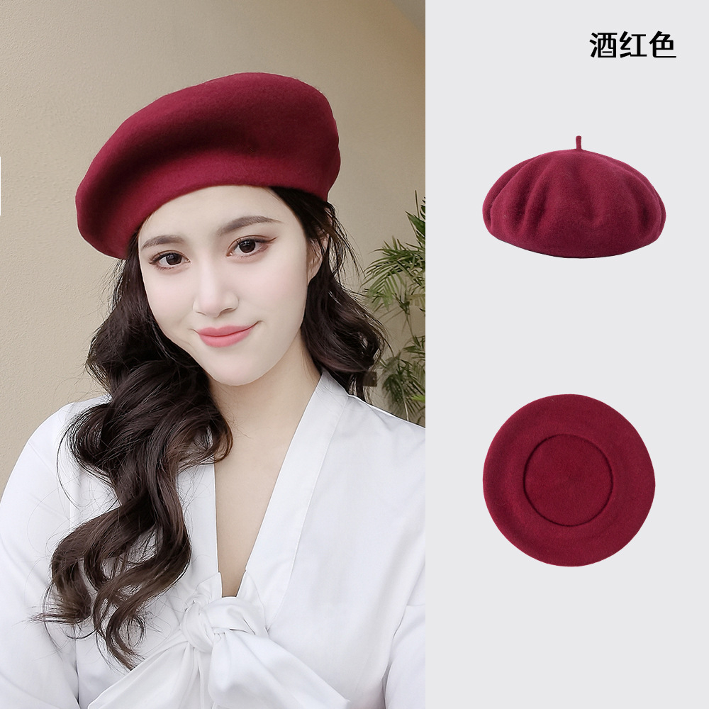 Jual MURMURE | TOPI BARET SELEGRAM KUPLUK BERET HAT TOPI FASHION KOREA ...