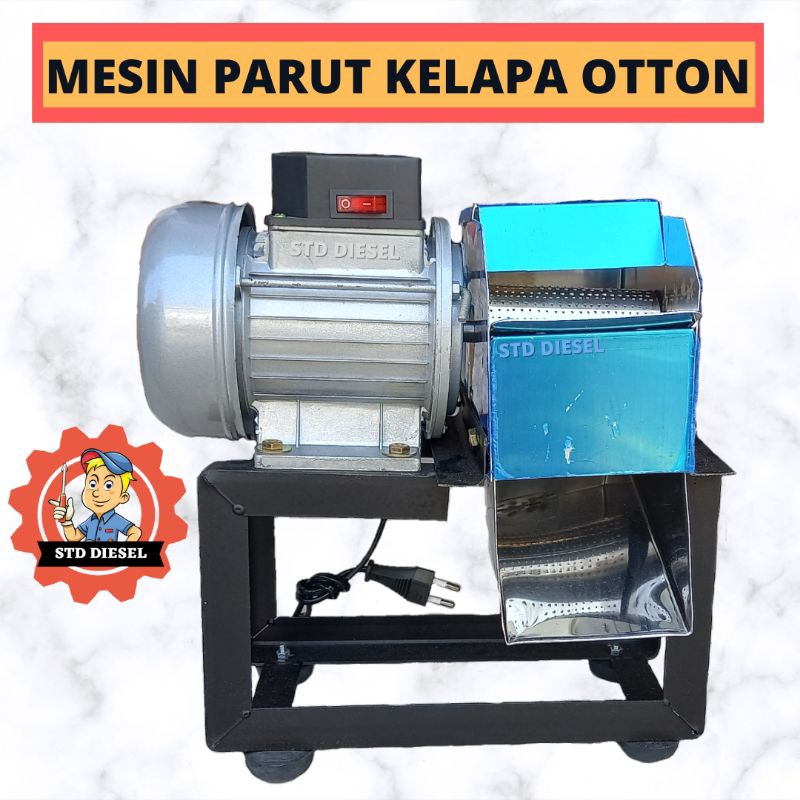 Jual MESIN PARUT KELAPA OTTON CORONG ENGINE COCONUT GRINDER LISTRIK AC ...