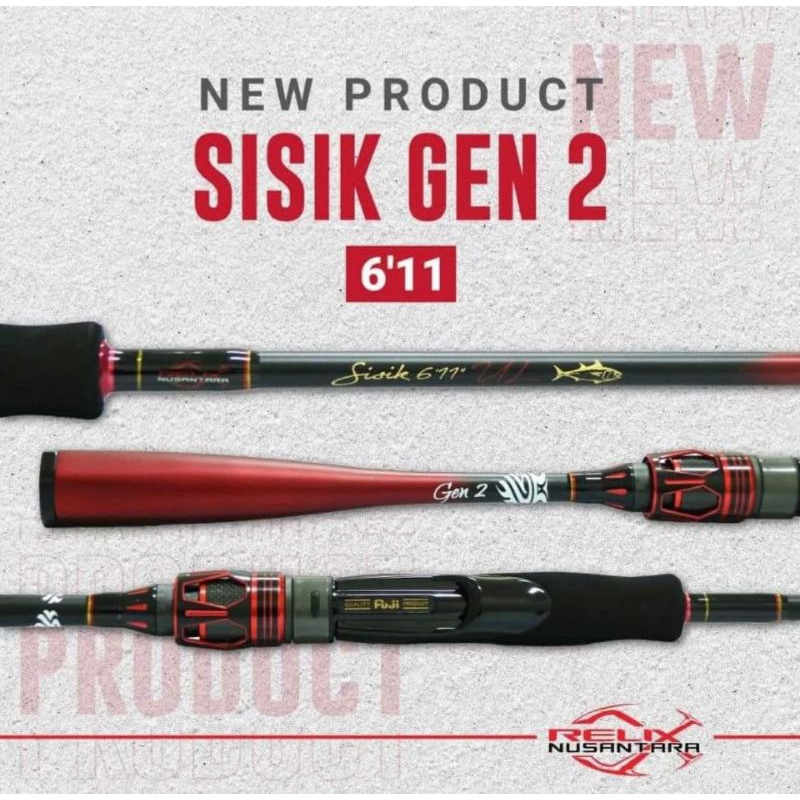 Jual Joran Relix Nusantara Sisik (Gen 2) 611UL (2-6lb) | Shopee Indonesia