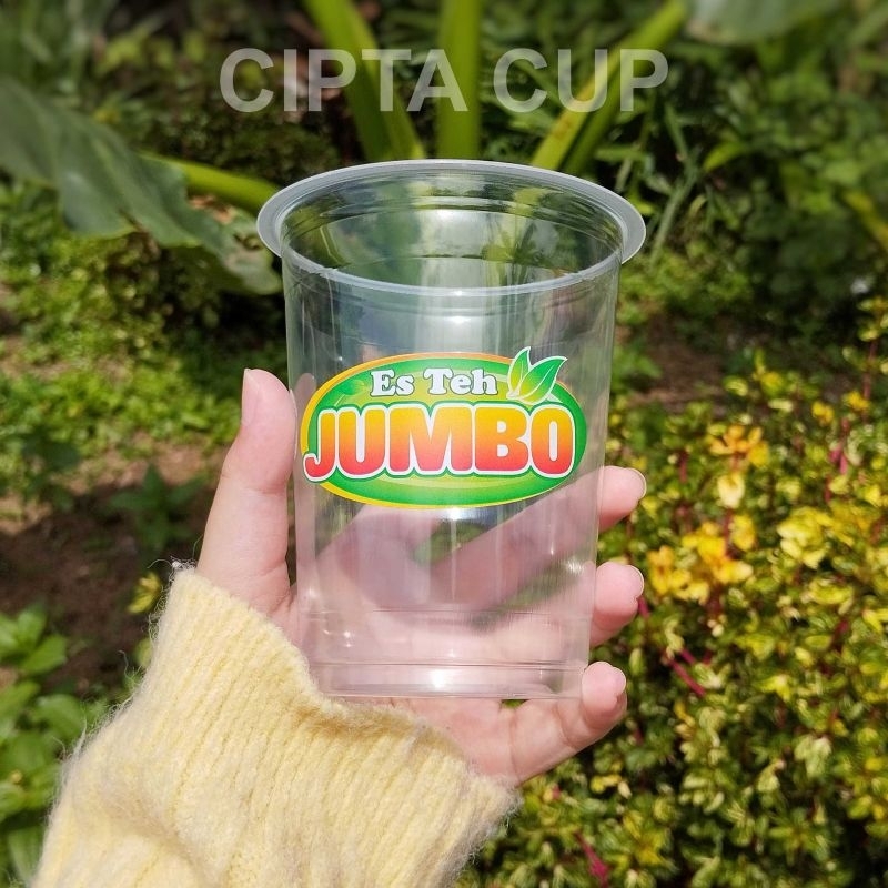 Jual Sticker Label Cup Minuman Es Teh Jumbo | Shopee Indonesia Jual Sticker Label Cup Minuman Es Teh Jumbo | Shopee Indonesia
