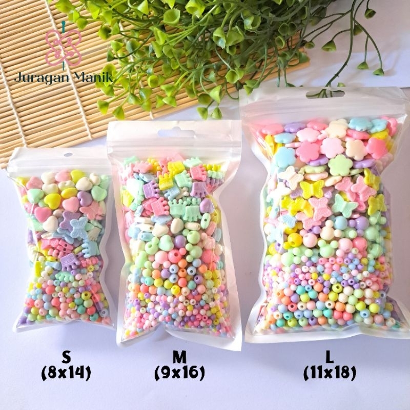 Jual PAKET MANIK MOTE DIY CRAFT MIX | Shopee Indonesia