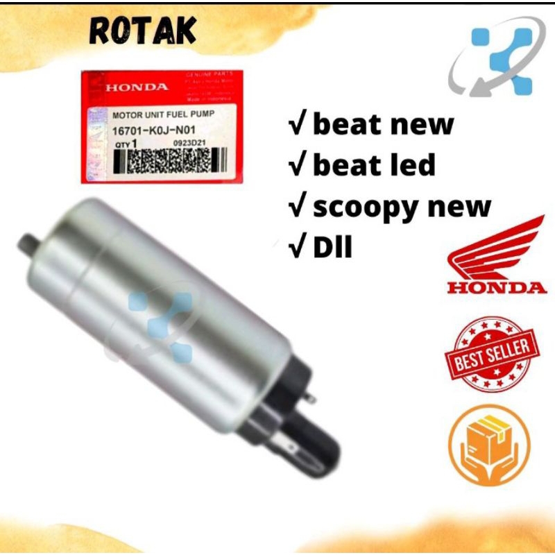 Jual [K0J] ROTAK DINAMO FUEL PUMP HONDA - genio / beat new / beat ...