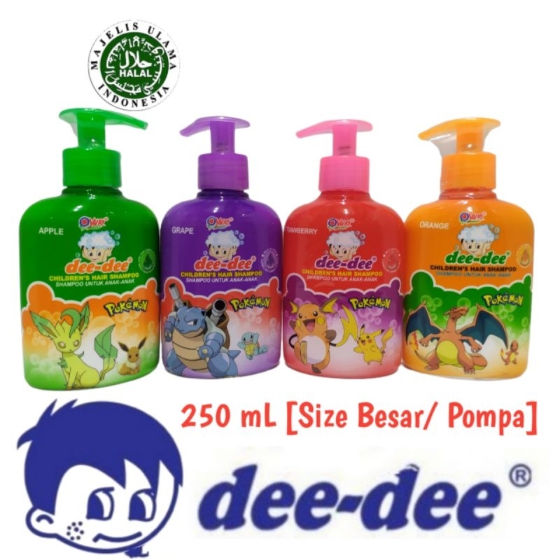 Jual DEEDEE SHAMPO/ DEE DEE SHAMPOO REFILL 250ML/ POMPA/ SHAMPOO ANAK ...