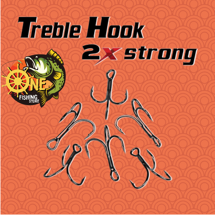 Jual Treble Hook Hitam Ultra Light 2x Strong isi 10 Pcs | Shopee Indonesia
