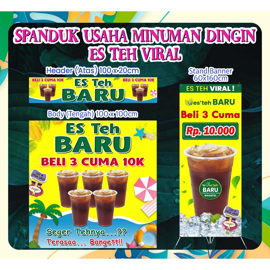 Jual SPANNDUK Banner Teh Poci Standing Banner Cetak Spanduk Jualan ES ... Jual SPANNDUK Banner Teh Poci Standing Banner Cetak Spanduk Jualan ES ...