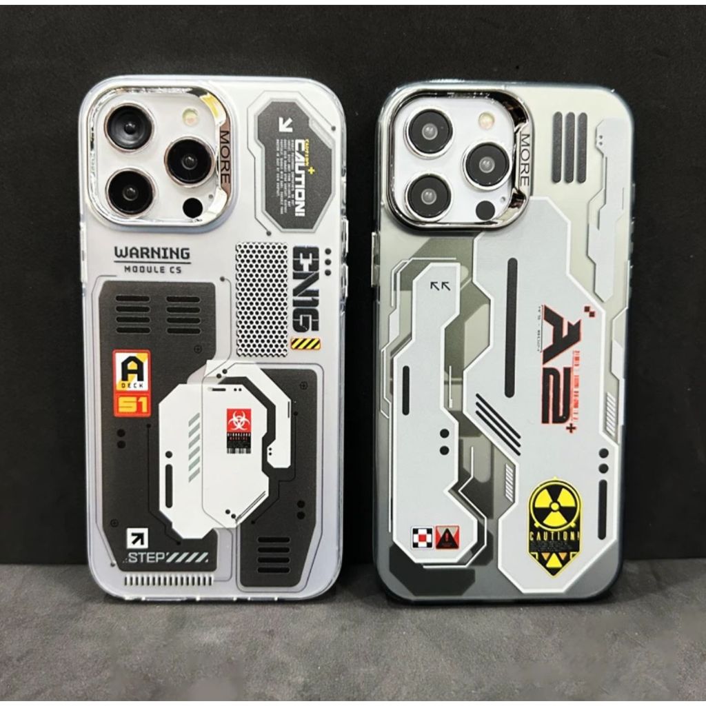 Jual Casing Silver Tecno Robotic Iphone 11 12 13 14 15 Pro Max | Shopee ...