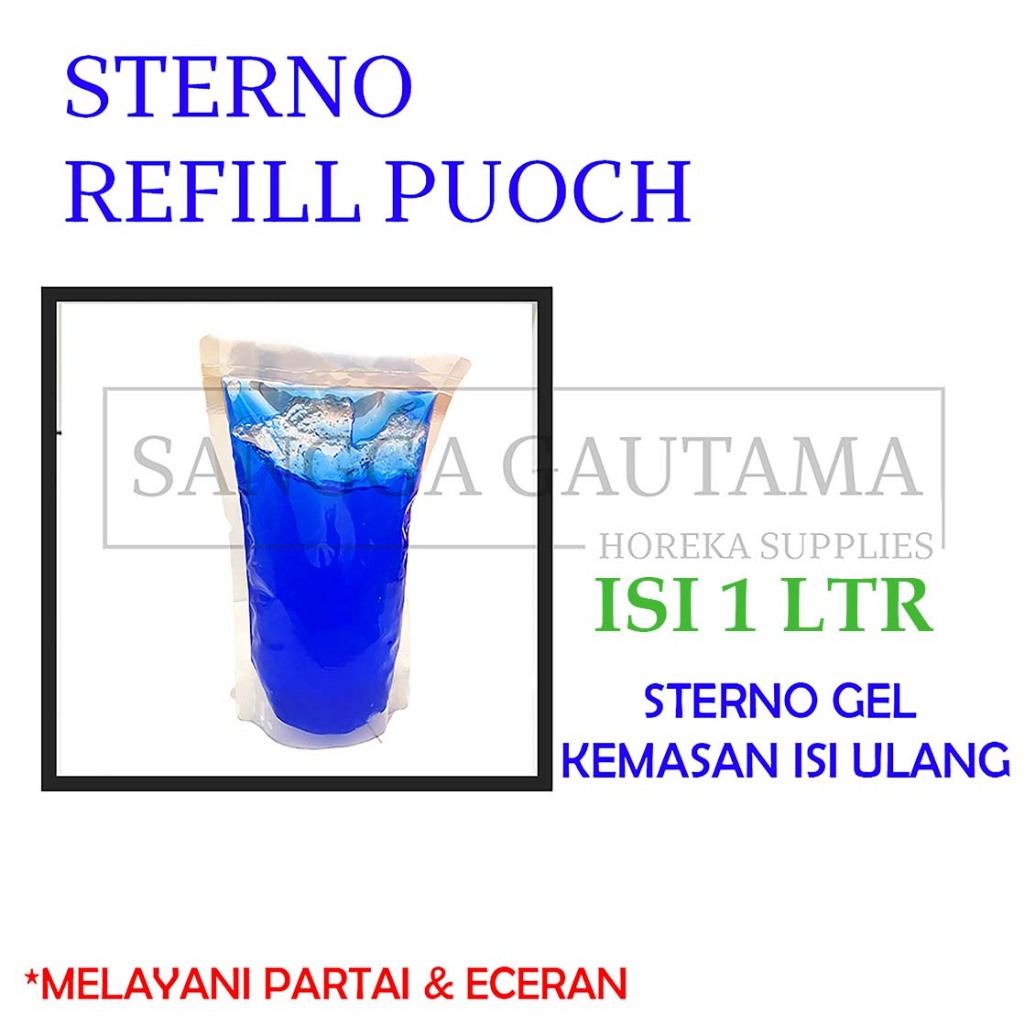 Jual Sterno Gel Refill isi ulang kompor catering pemanas makanan ...