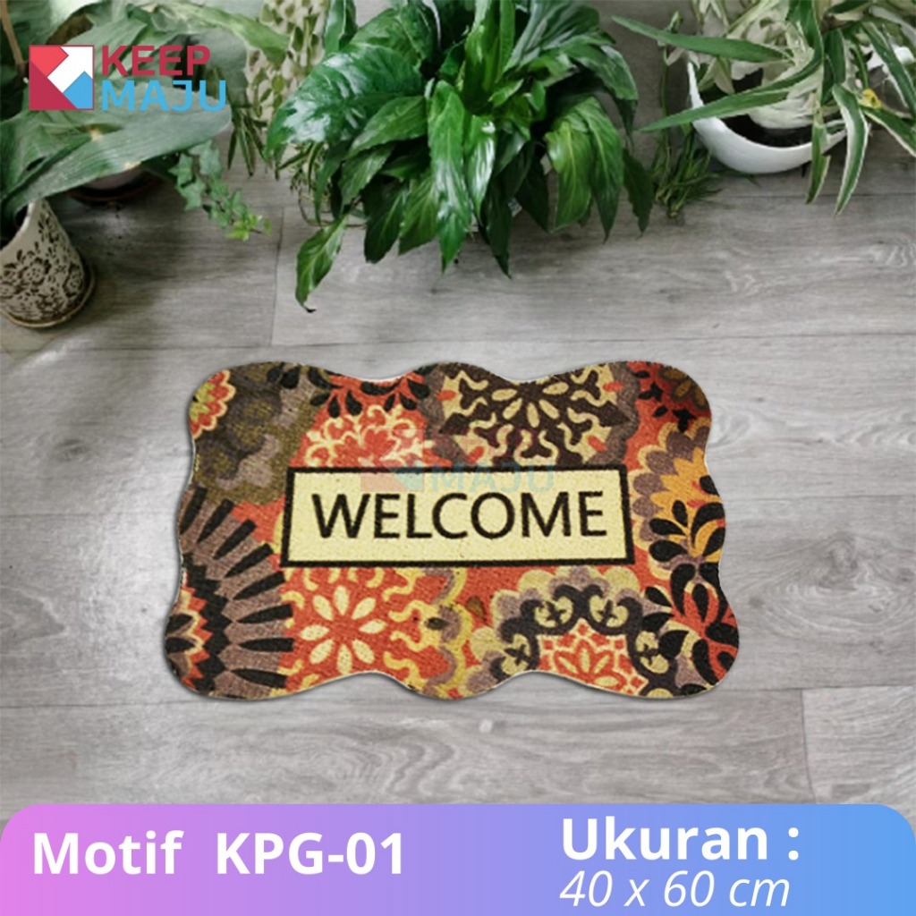 Jual Keset Mie Bihun Cushion Printing Anti Slip keset rumah Keset Teras ...