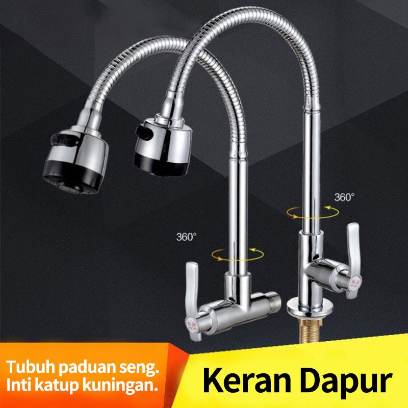 Jual Kran Keran angsa flexible | Keran Dapur | Keran Cuci Piring premium quality Kran Sink ...