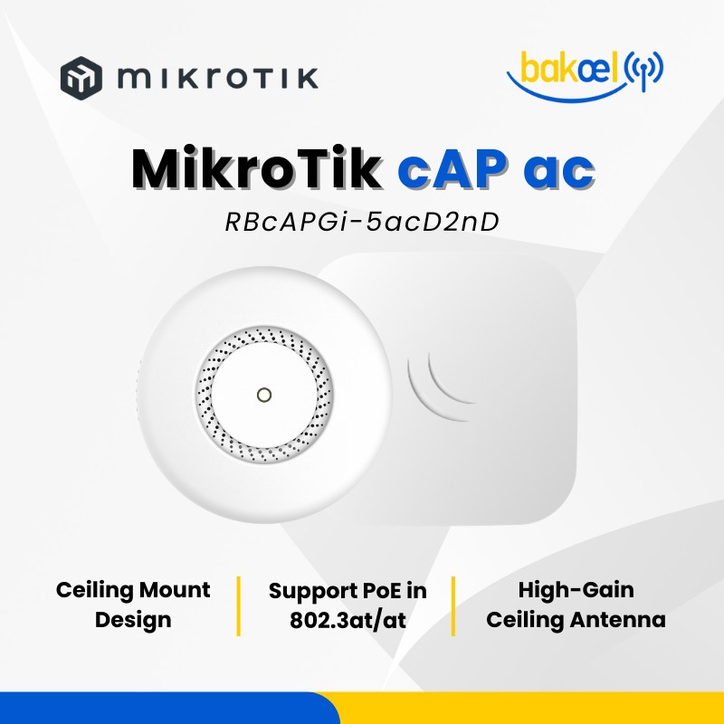 Jual MikroTik RBcAPGi-5acD2nD cAP ac Wireless Access Point | Shopee ...