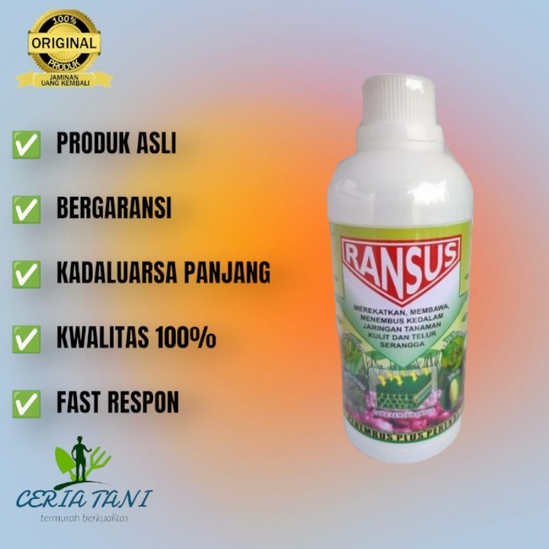 Jual PENCAMPUR PESTISIDA PEREKAT RANSUS 500ML | Shopee Indonesia