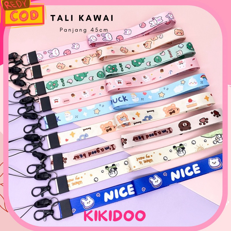 Jual Kikidoo Tali ID Card Tali Gantungan HP / Strap Handphone Kalung ...