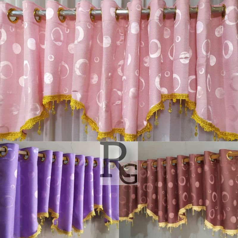 Jual Gorden poni atas pintu rumbay model pola M minimalis | Shopee ...