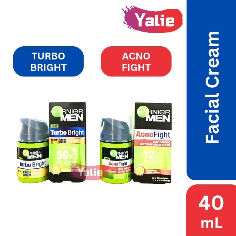 Jual Exp 2026 GARNIER MEN Acno Fight/Turbo Bright/Super Serum Gel 7ml Whitening Serum Cream 40ml ...