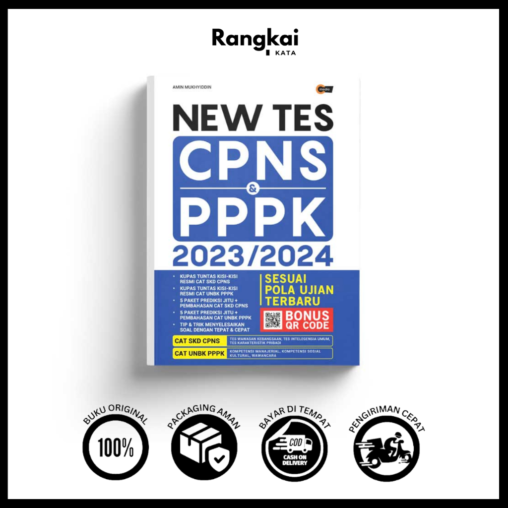 Jual Buku New Tes Cpns And Pppk 2023 2024 Amin Mukhyiddin Cmedia