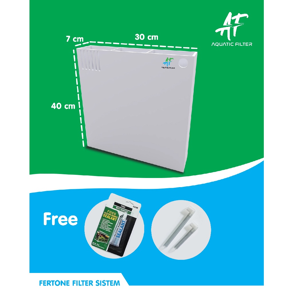 Jual Fertone Filter System aquarium 30 cm | Shopee Indonesia