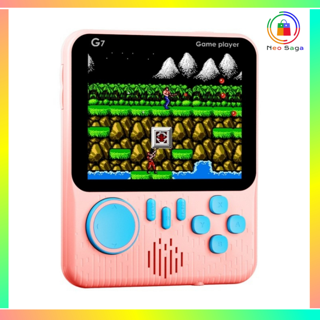 Jual Console Game Box G7 666 in 1 Portable Game Player Classic 2 Player ...