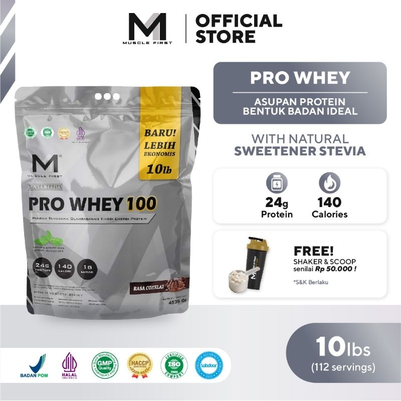 Jual MUSCLE FIRST M1 Pro Whey 10 lbs / 4535 gr - Whey Protein Suplemen ...