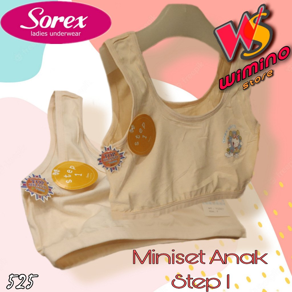 Jual W525 Sorex Miniset Anak Step 1, Miniset Anak Sorex Pemula All Size ...