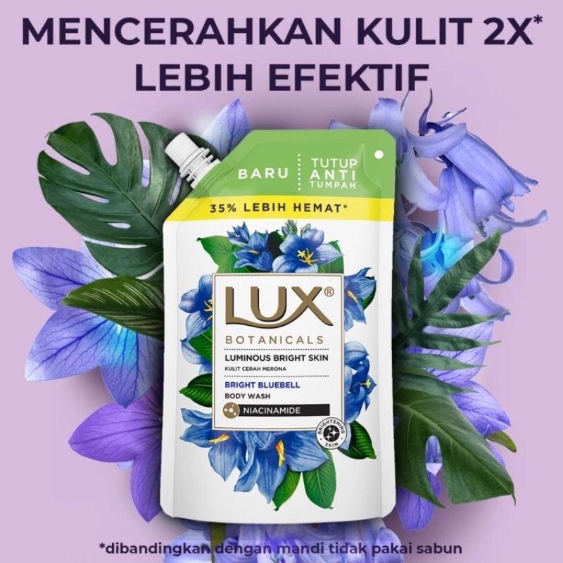 Jual LUX Sabun Cair Bright Bluebell 400ml Soft Rose 400ml Margical Orchid 250ml | Shopee Indonesia