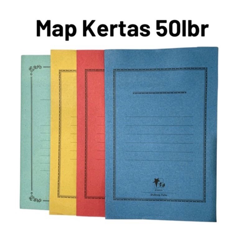 Jual Map kertas perbungkus isi 50lembar harga cuma | Shopee Indonesia