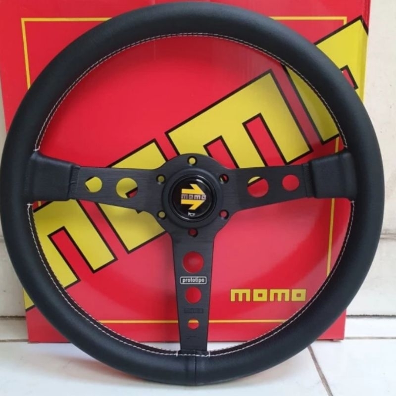 Jual Stir Racing MOMO PROTOTIPE 14 Inch - Setir Racing Momo Prototipe ...