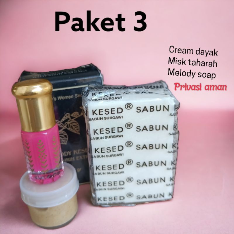 Jual RAMUAN DAYAK ORIGINAL 100% ASLI MISKTAHARAH SABUN MELODY KESED ...