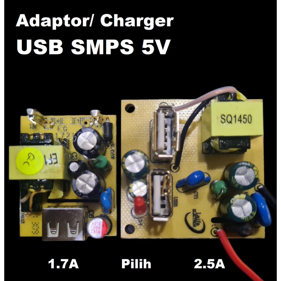 Jual Modul SMPS High Power Supply Adaptor AC-DC Charger 5V USB PS Module 2A | Shopee Indonesia