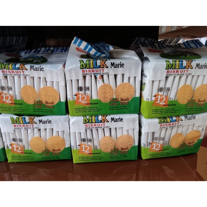 Jual Monde Milk Marie Biskuit susu isi 12 pcs | Shopee Indonesia