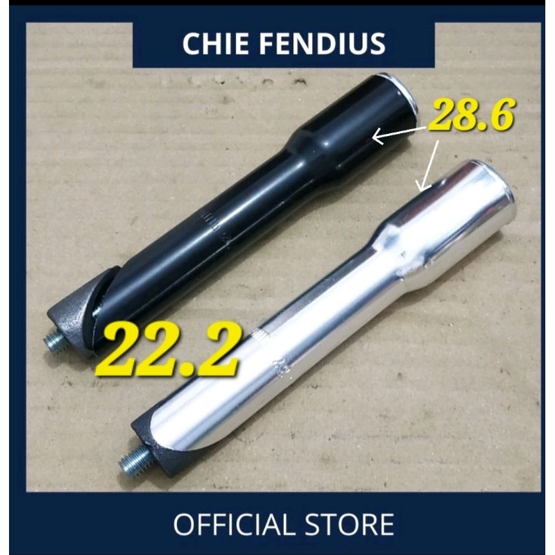 Jual Adaptor Support Fork Stem 22.2 Sambungan Tiang Fork Standar 22.2 | Shopee Indonesia