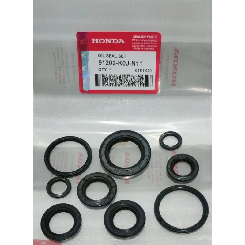 Jual SEAL SIL GARDAN KRUG AS ORING PULLY PULI SELAHAN KOMPLIT SET ASSY LENGKAP GENIO BEAT LED ...