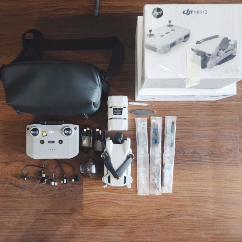 Jual DJI Mini 3 Combo Kit Plus Second Like New | Shopee Indonesia