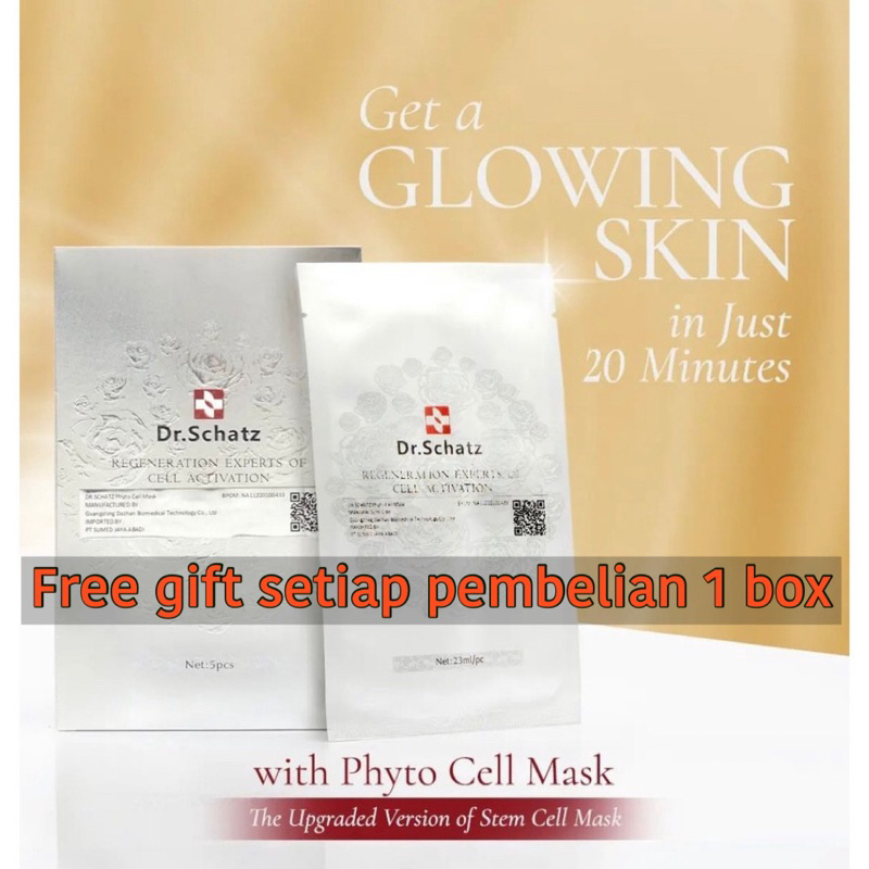 Jual Promo masker drschatz Stem Cell Dr Schatz Original isi 5 pc | Shopee Indonesia