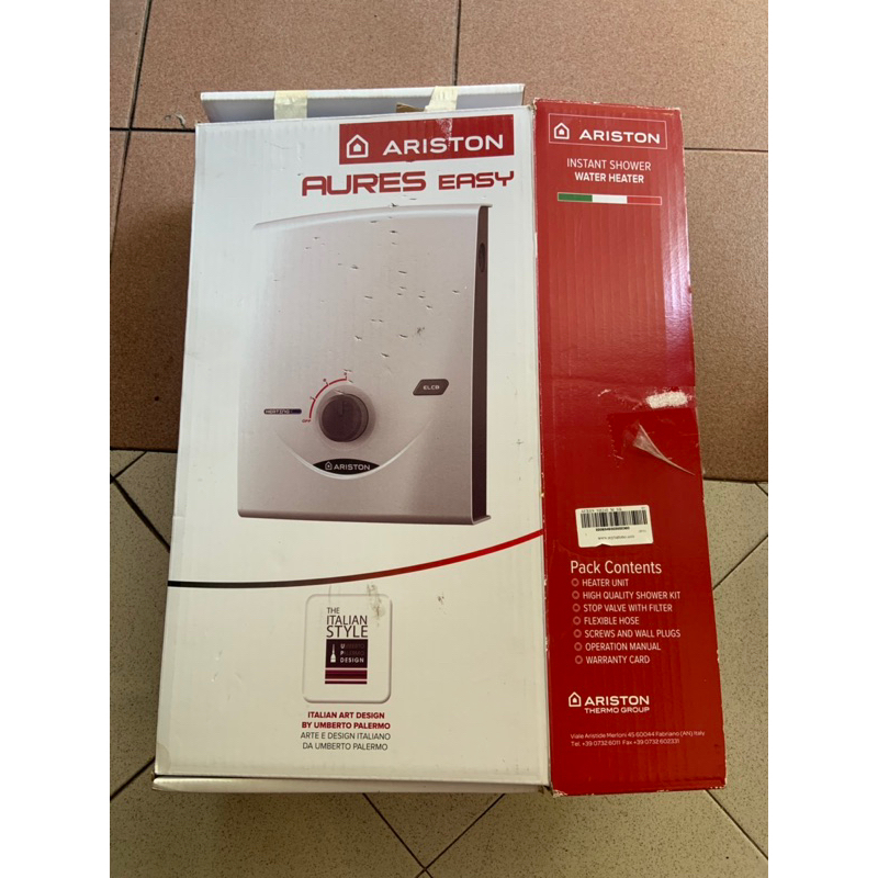 Jual Ariston Aures Easy Water Heater NEW | Shopee Indonesia